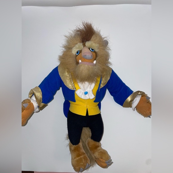 Disney | Toys | Disney Beauty And The Beast 4 Stuffed Beast | Poshmark